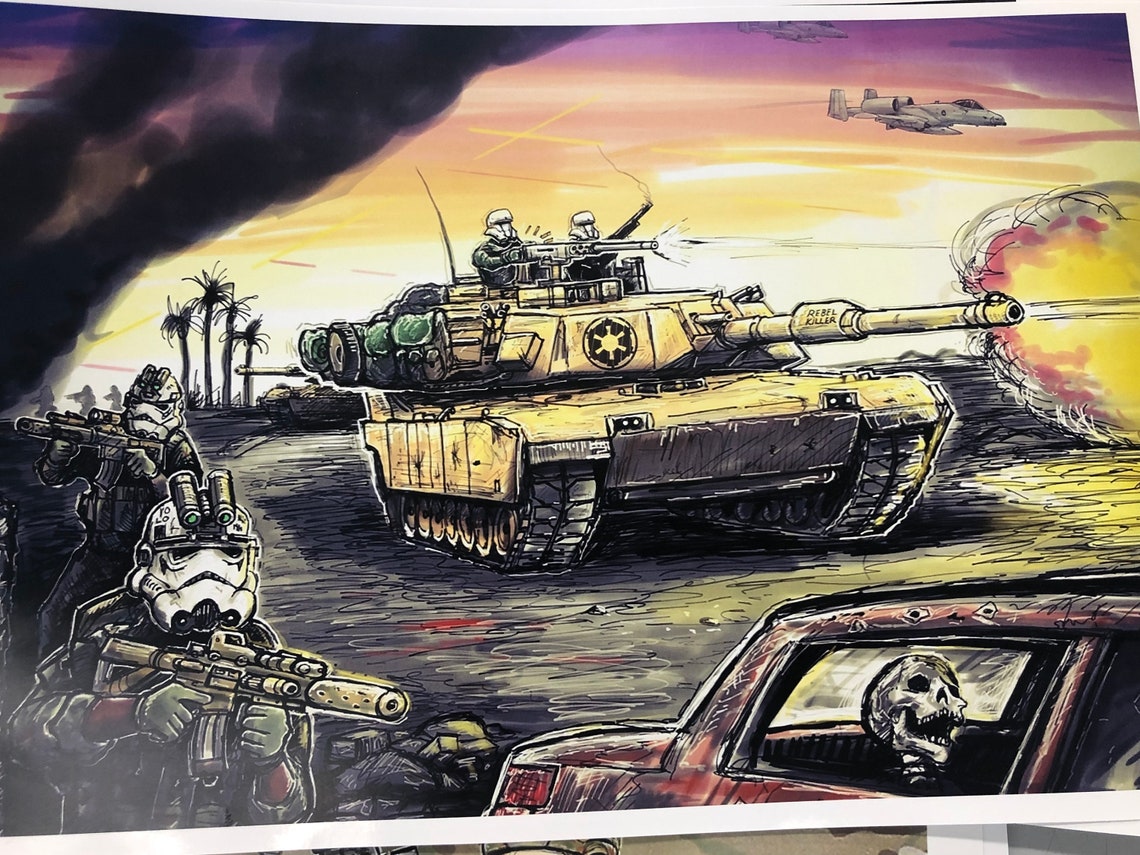 Blitzkrieg 11x17 Art Print 2A - Etsy Ireland