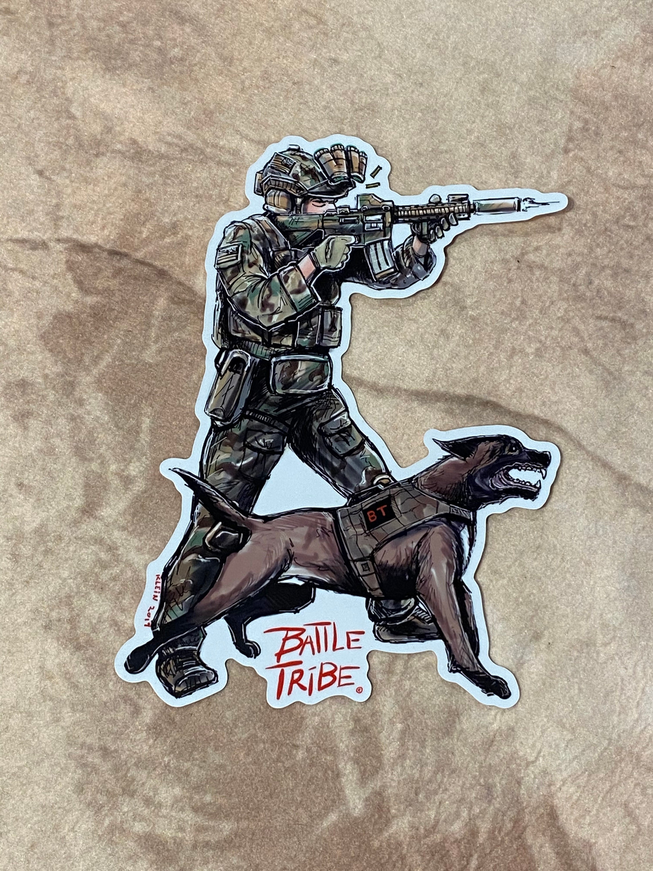 Battle tribe Tactical Zilla sticker Card Making & Stationery ...