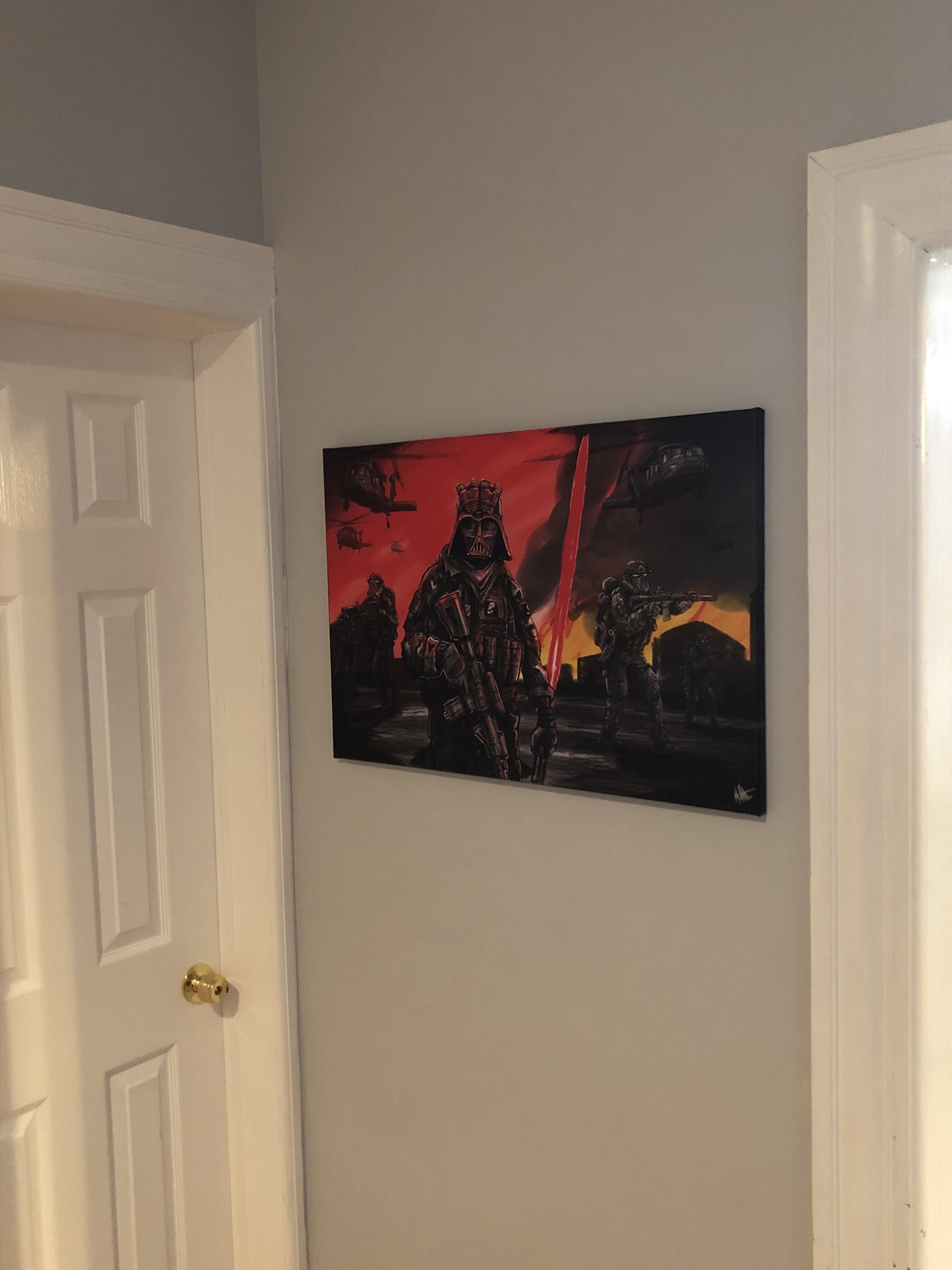 Dark Operator 30x 40 Art Canvas | Etsy