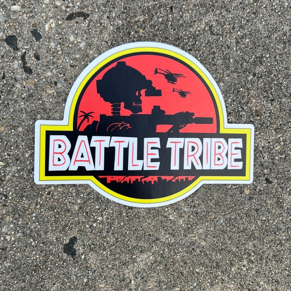 Battle Tribe Sticker - Etsy