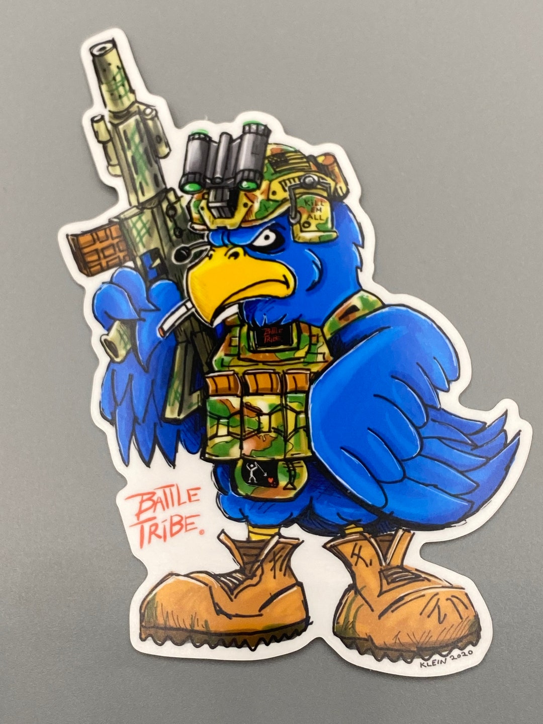 Blue Falcon Sticker 1E - Etsy
