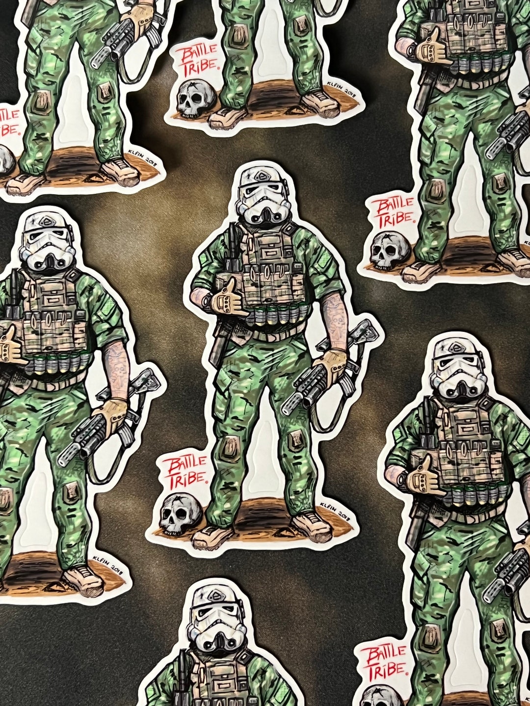 Trooper “up to No Good” Operator Sticker 1A - Etsy