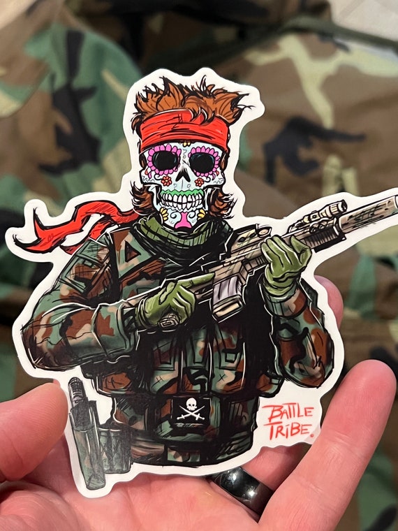 Battle Tribe sugar Skull Commando Number 2 - Etsy