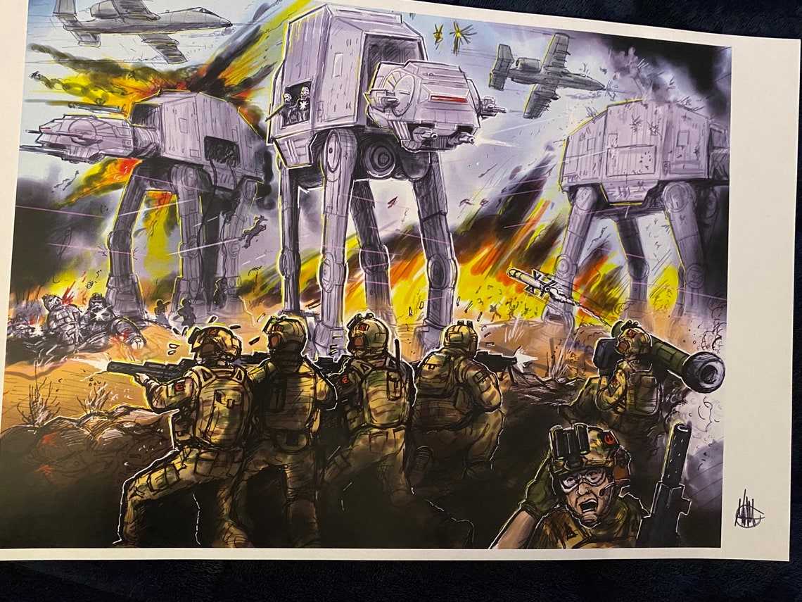 Walker Assault 11x17 Art Print 1A - Etsy