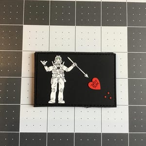 Battle Tribe / Black Beard Pvc Patch With Hooks and Loops - Etsy