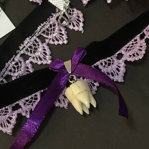 Tooth Choker / Human Teeth Replica / Tooth Fairy Necklace / Fake Human ...