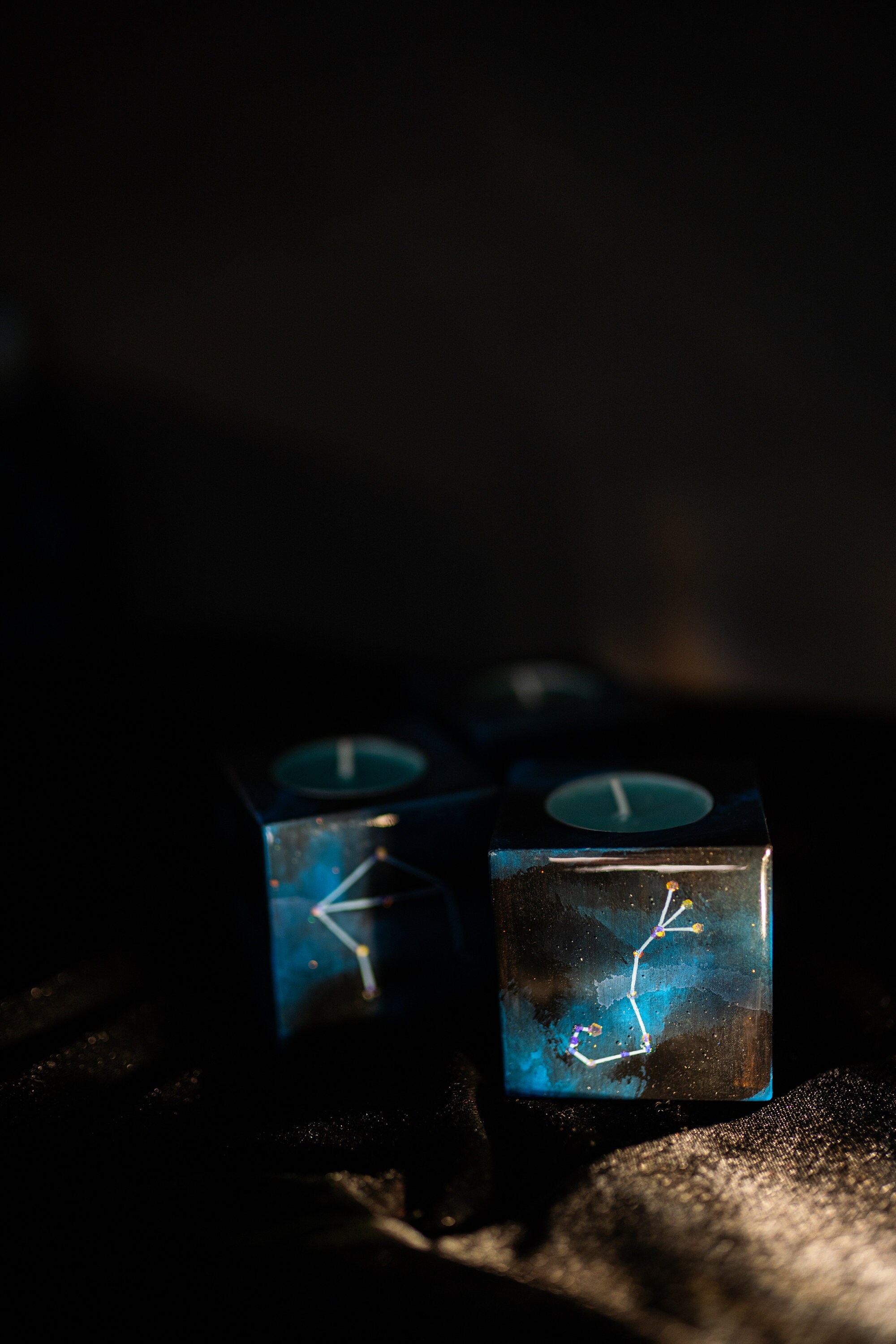 Zodiac Constellation Candle Holder / Astrology Gifts / Whimsigoth Decor ...