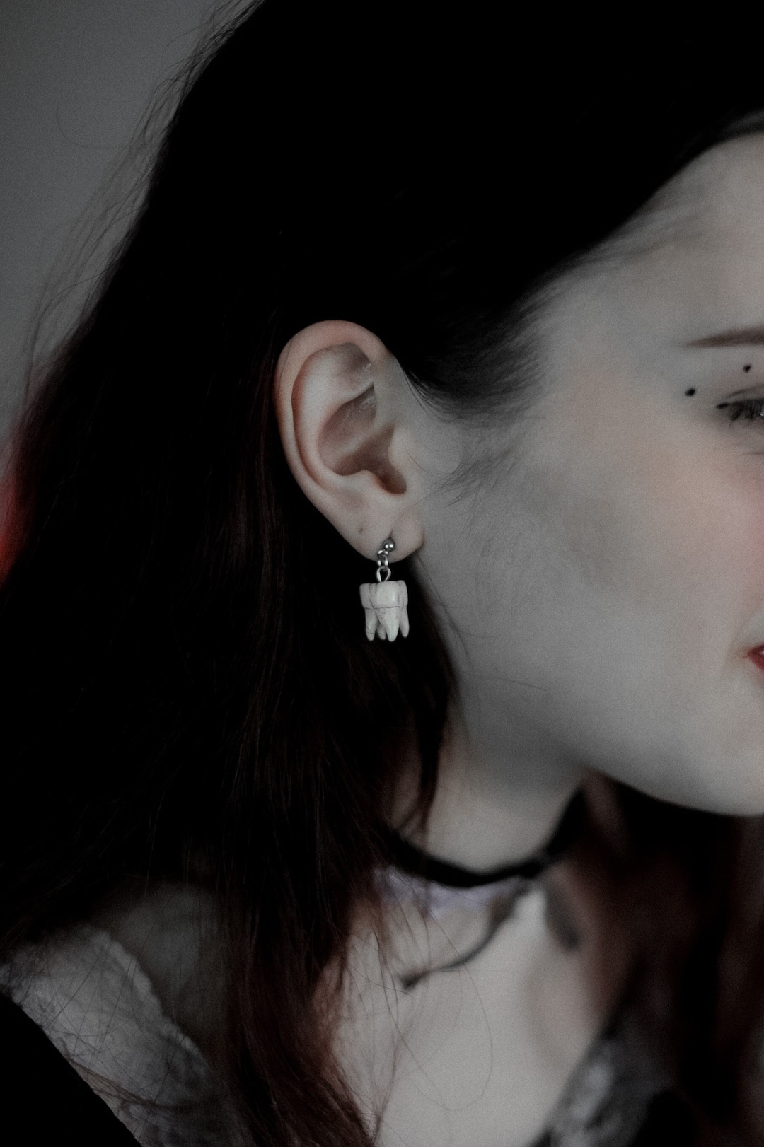 Tooth Dangle Earrings / Human Teeth Replica / Tooth Fairy / Human ...