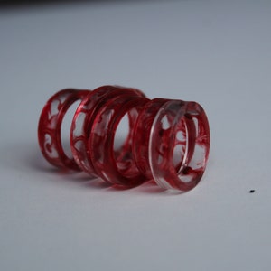 Blood Ring / Vampire Ring / Red Blood Drop / Vampire Gothic Jewelry ...