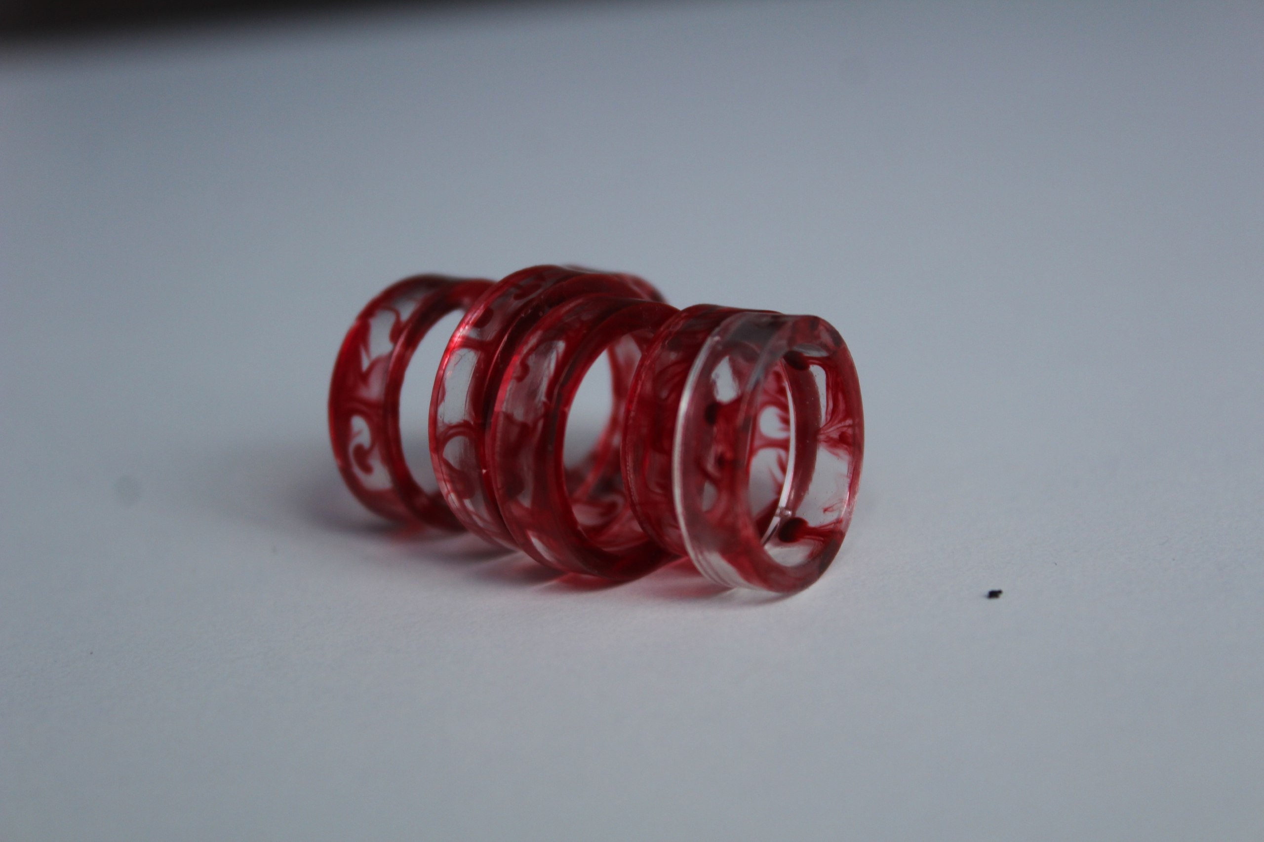 Blood Ring / Vampire Ring / Red Blood Drop / Vampire Gothic - Etsy