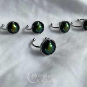 Green Beetle Ring / Whimsigoth Jewelry / Chrysolina / Nature Inspired ...