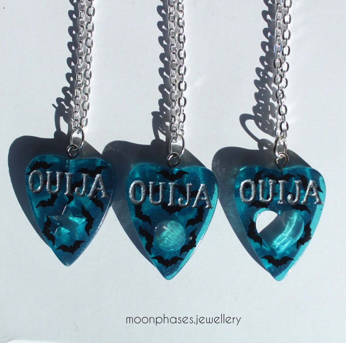 Ouija pointer collar / bat ouija planchette / spirit board | Etsy