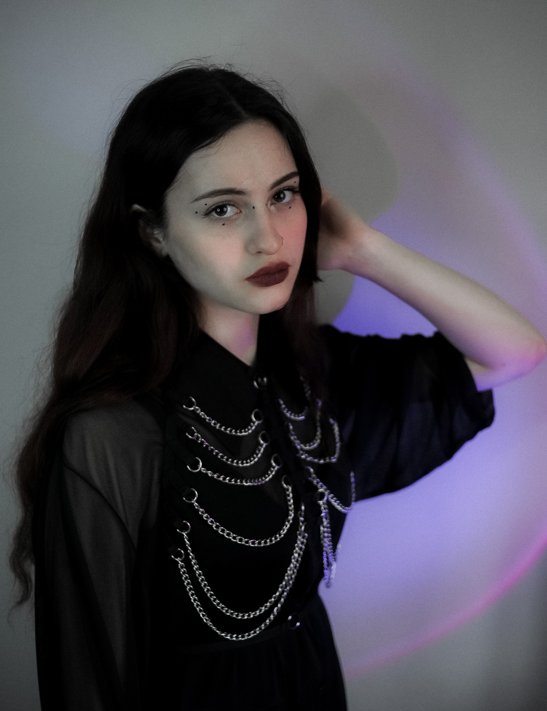 Rib Cage Harness / Chain Chest Harness / Cage Bra / Elastic - Etsy