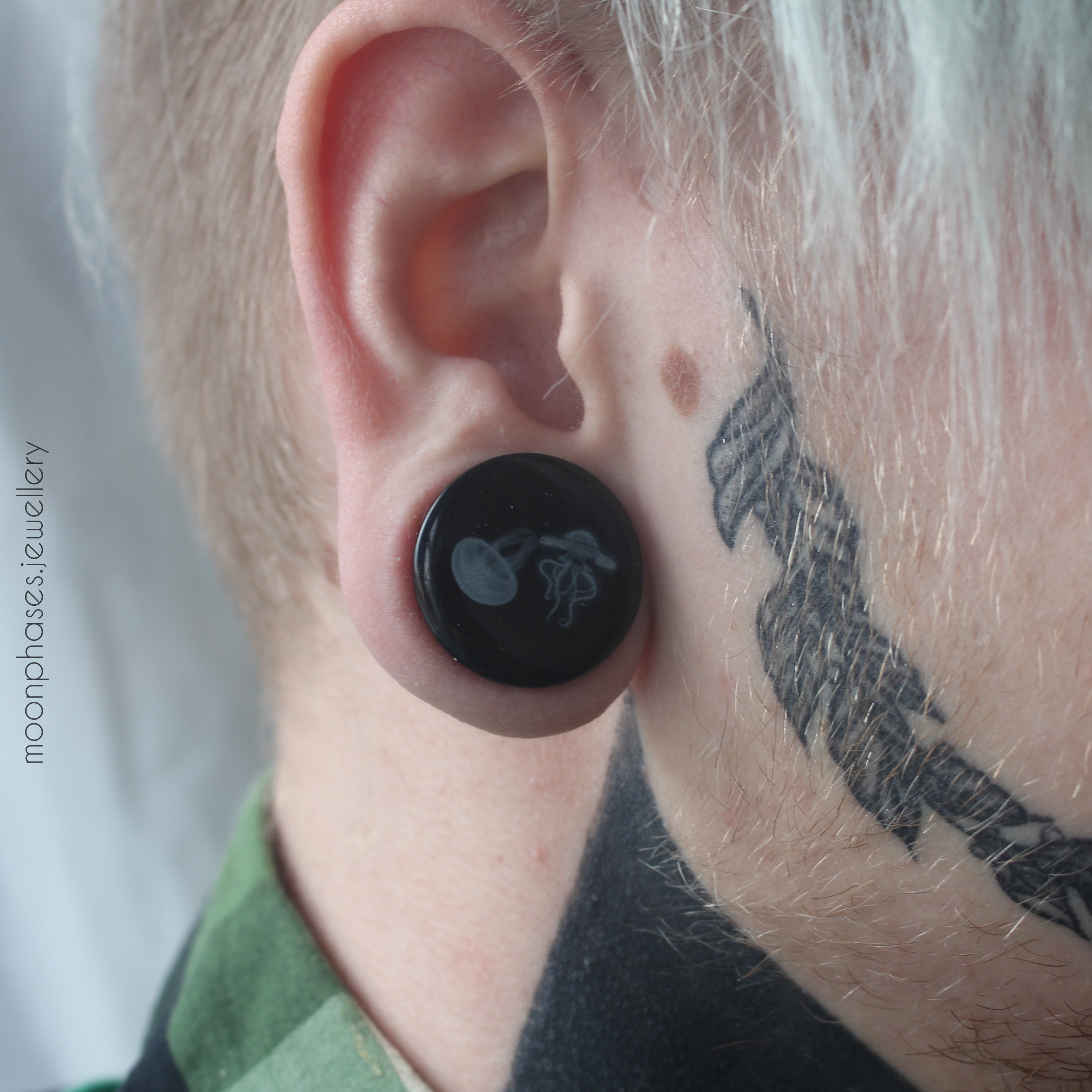 Jellyfish Gauges / Jelly Fish Ear Plugs / Resin Gauges / 16mm - Etsy