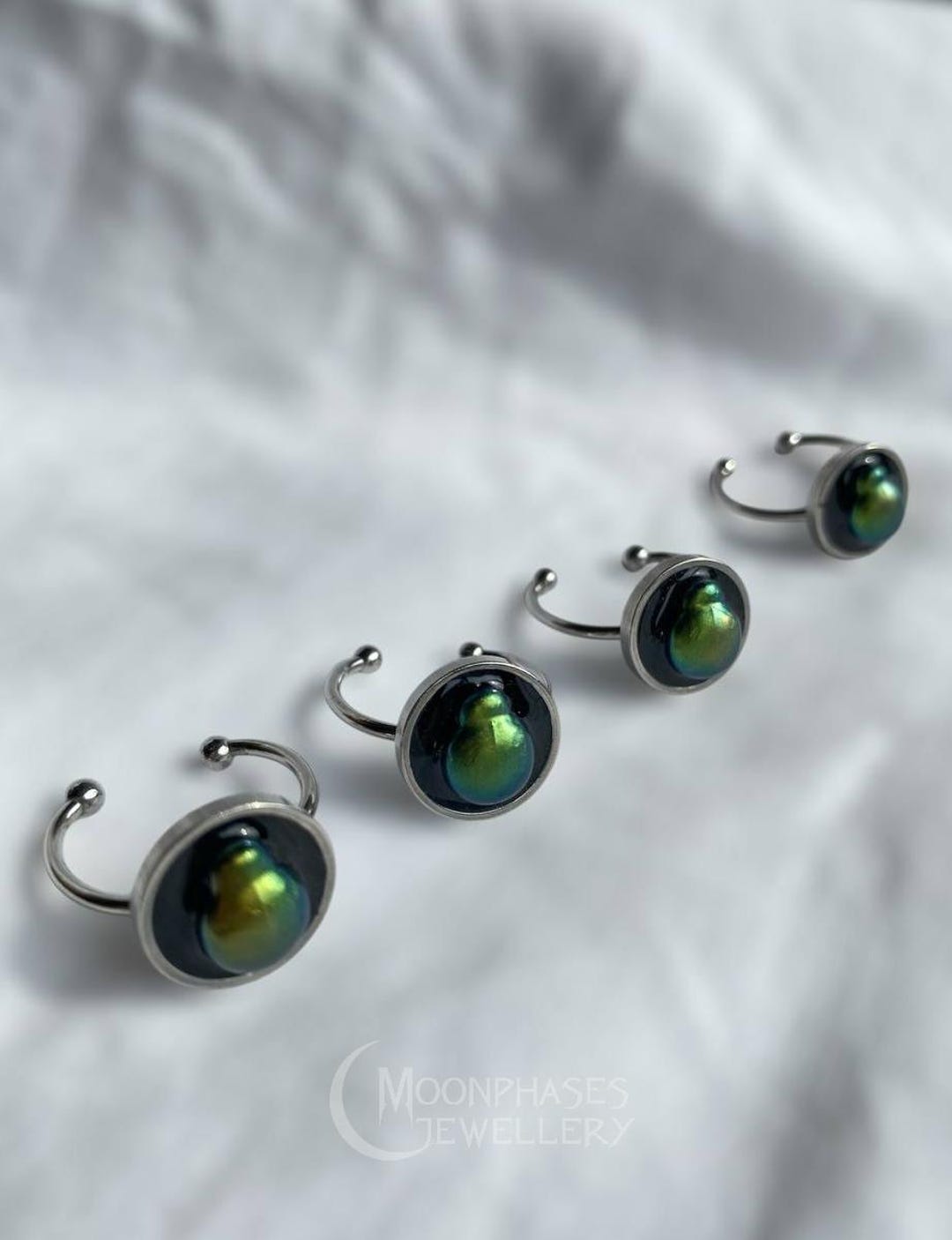 Green Beetle Ring / Whimsigoth Jewelry / Chrysolina / Nature Inspired ...