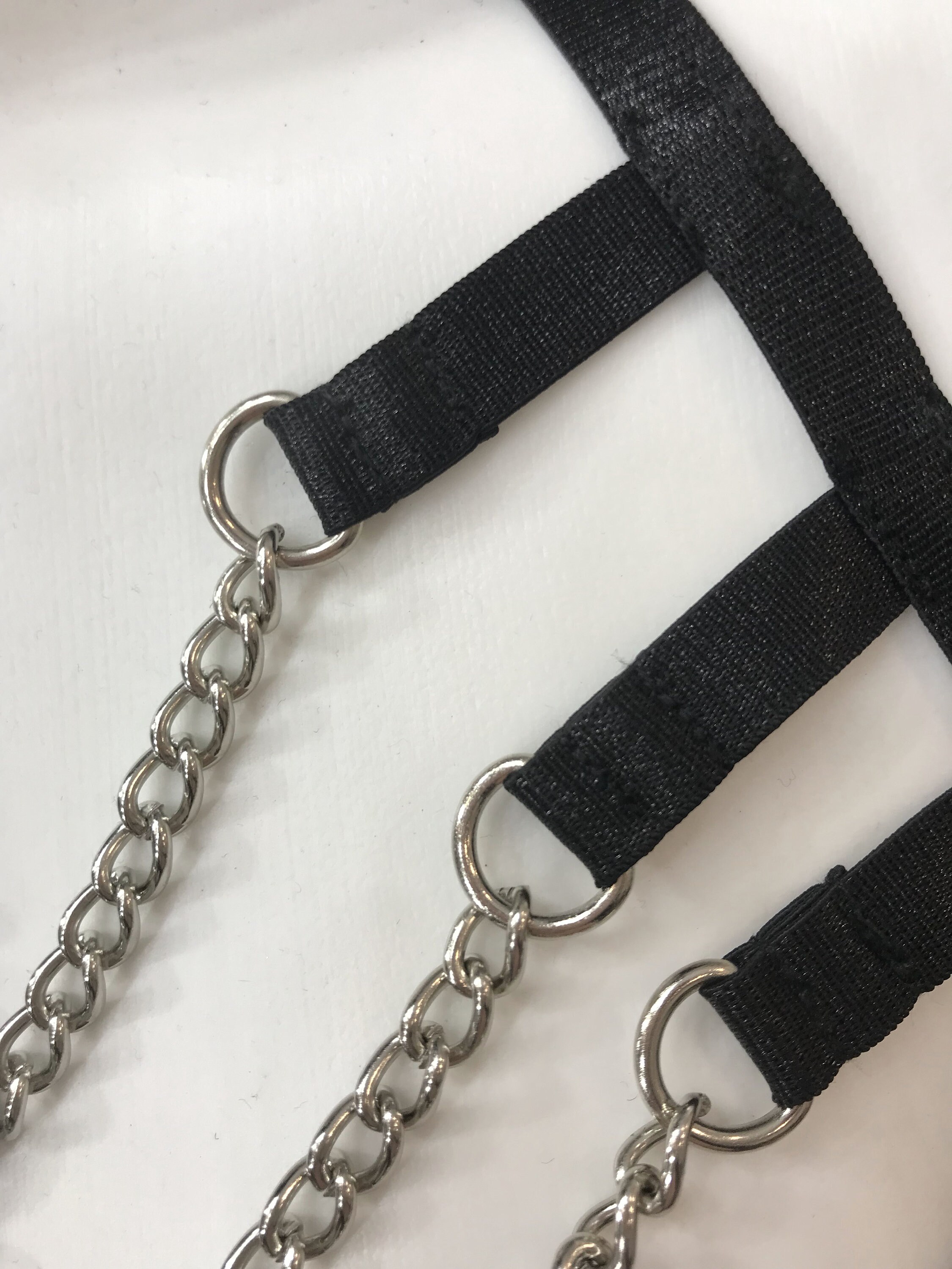 Rib Cage Harness / Chain Chest Harness / Cage Bra / Elastic - Etsy