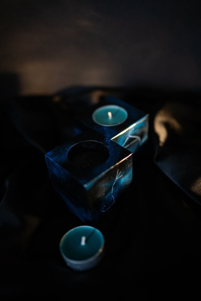 Zodiac Constellation Candle Holder / Astrology Gifts / Whimsigoth Decor ...