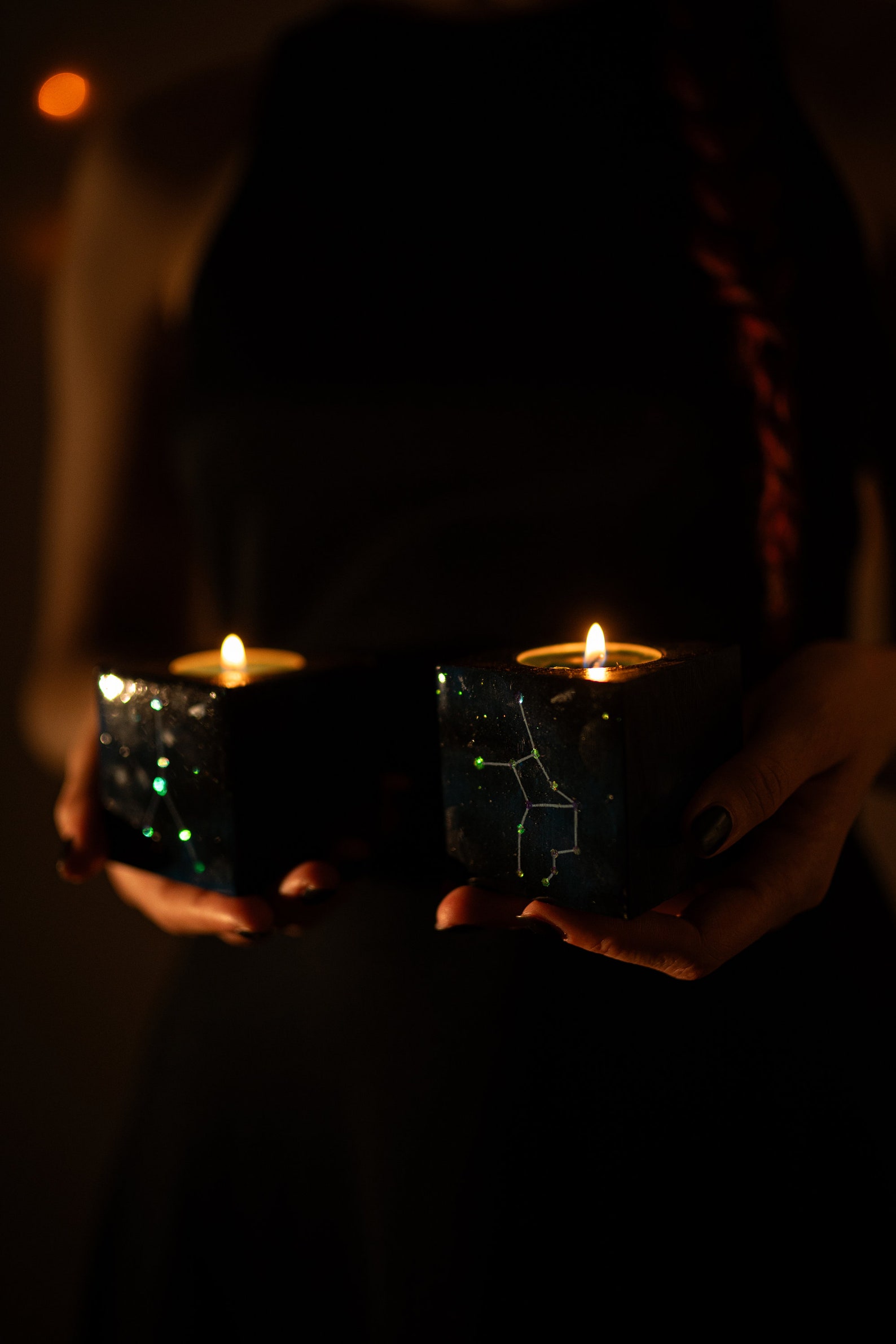 Zodiac Constellation Candle Holder / Astrology Gifts / Whimsigoth Decor ...