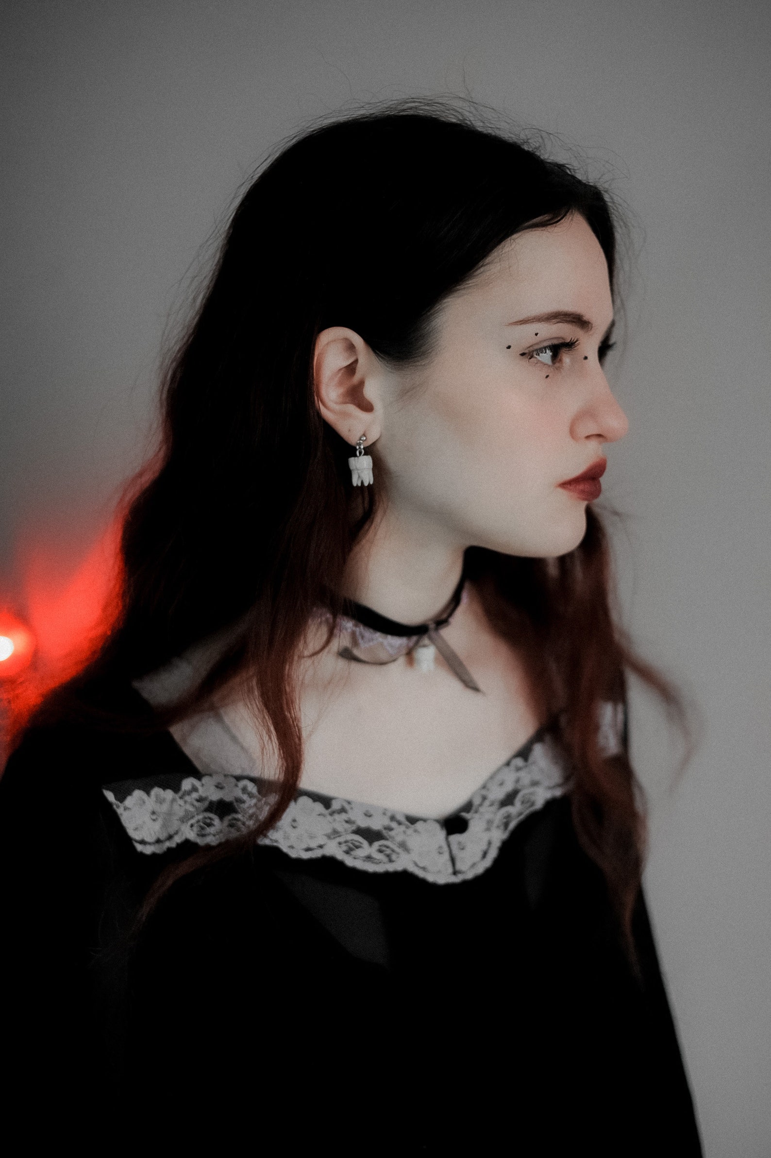 Tooth Choker / Human Teeth Replica / Tooth Fairy Necklace / Fake Human ...