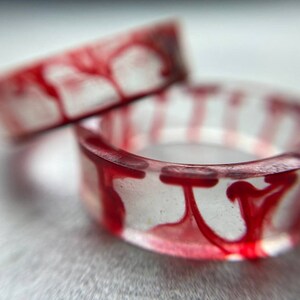Blood Ring / Vampire Ring / Red Blood Drop / Vampire Gothic Jewelry ...