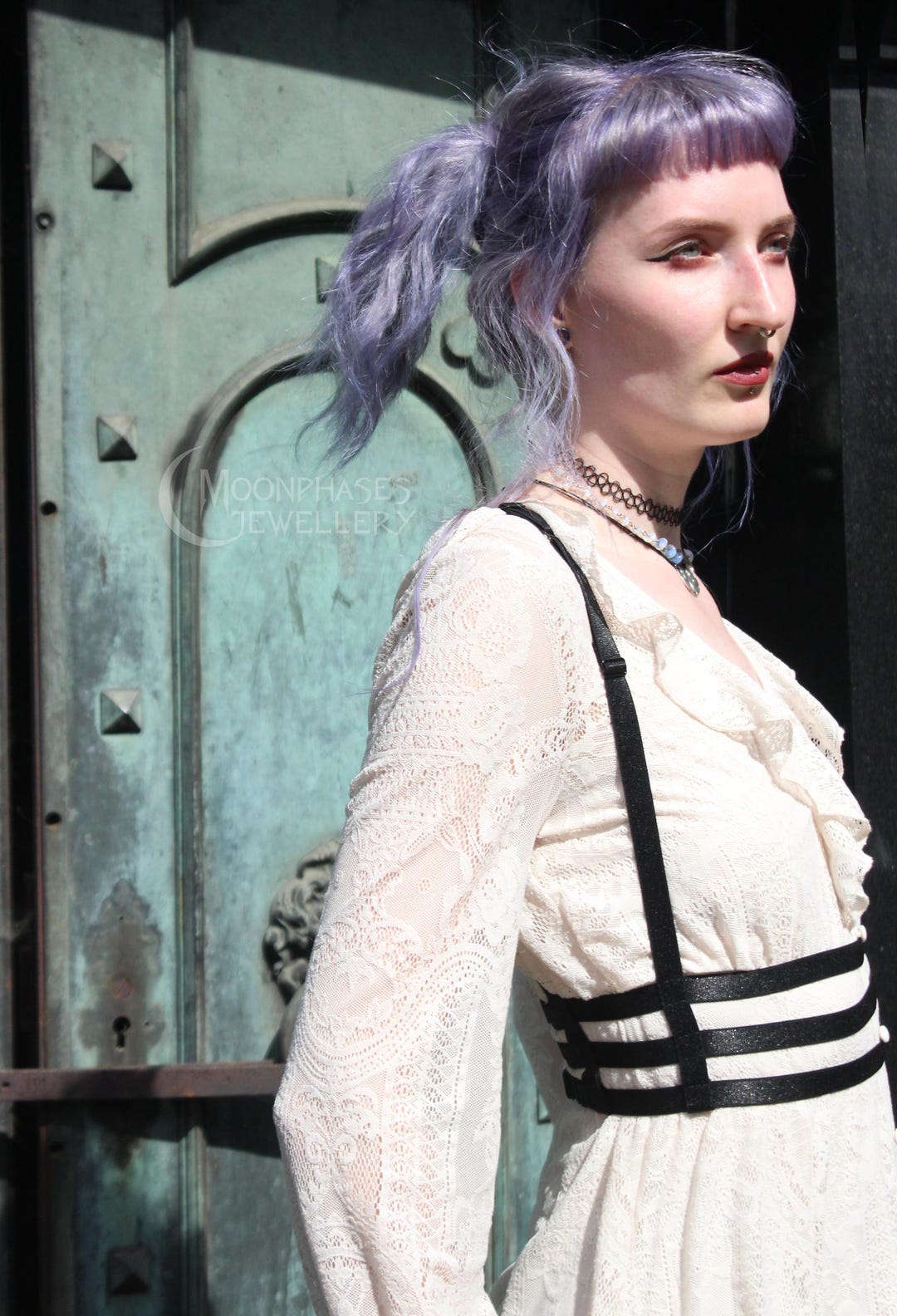 Custom Size Chest Harness / Pastel Goth Soft Grunge Nu Goth Accessories ...