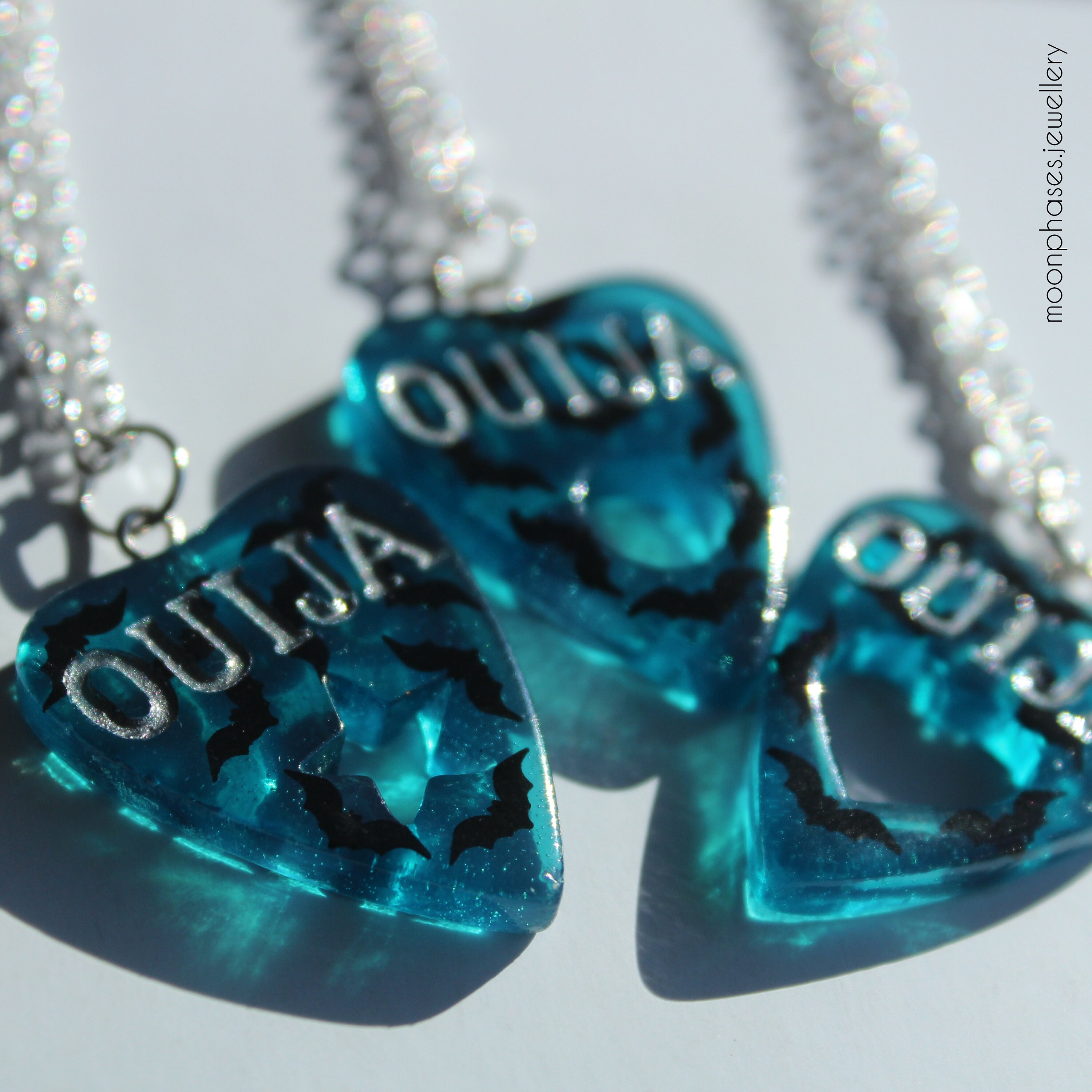 Ouija pointer collar / bat ouija planchette / spirit board | Etsy