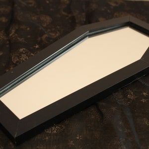 Coffin Mirror / Gothic Wall Hanging Framed Mirror / Goth Room Decor ...