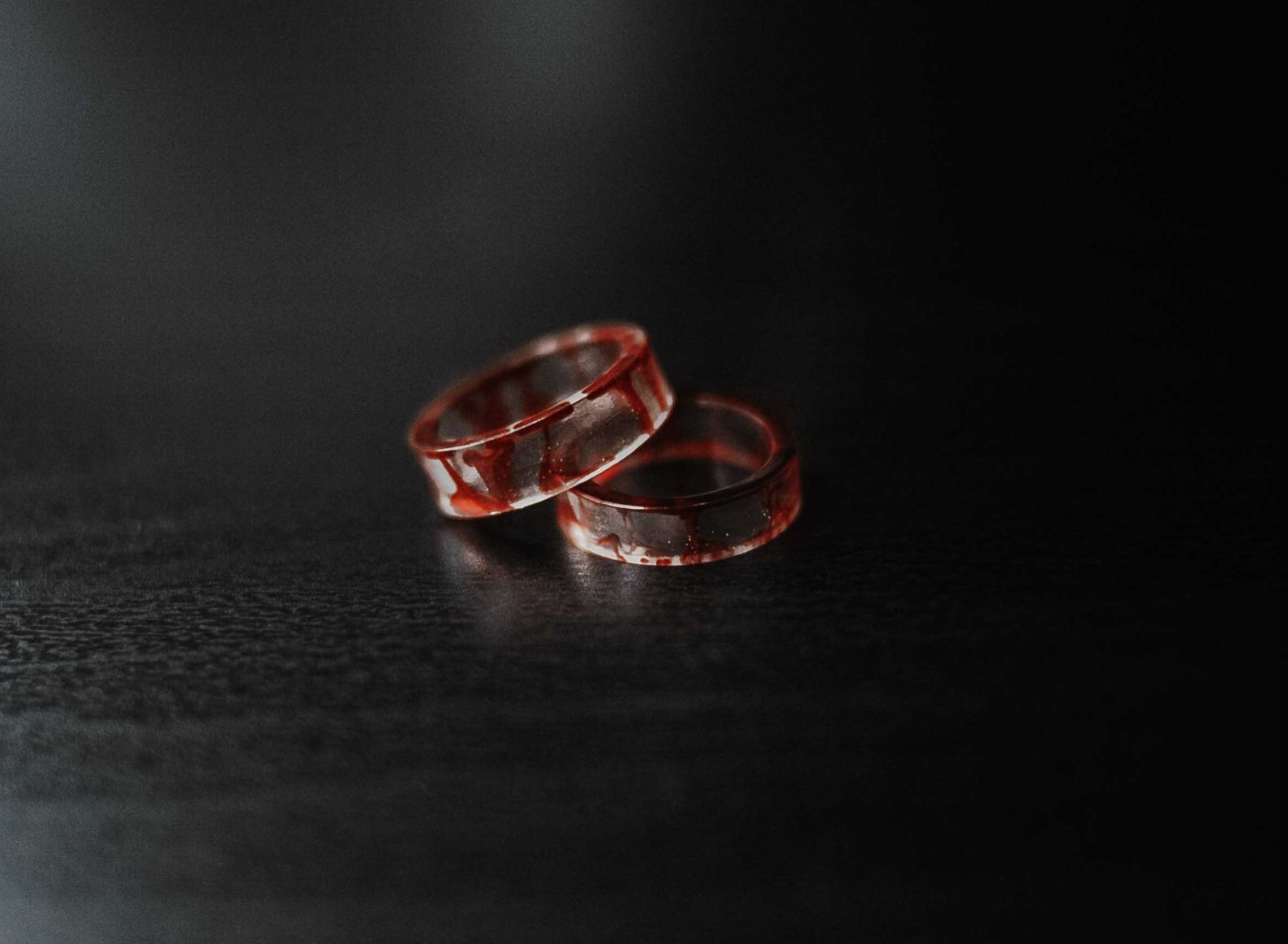Blood Ring / Vampire Ring / Red Blood Drop / Vampire Gothic Jewelry ...
