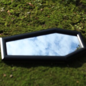 Coffin Mirror / Gothic Wall Hanging Framed Mirror / Goth Room Decor ...
