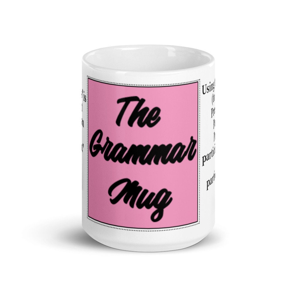 The Grammar Mug irregardless is Redundant Coffee - Etsy UK