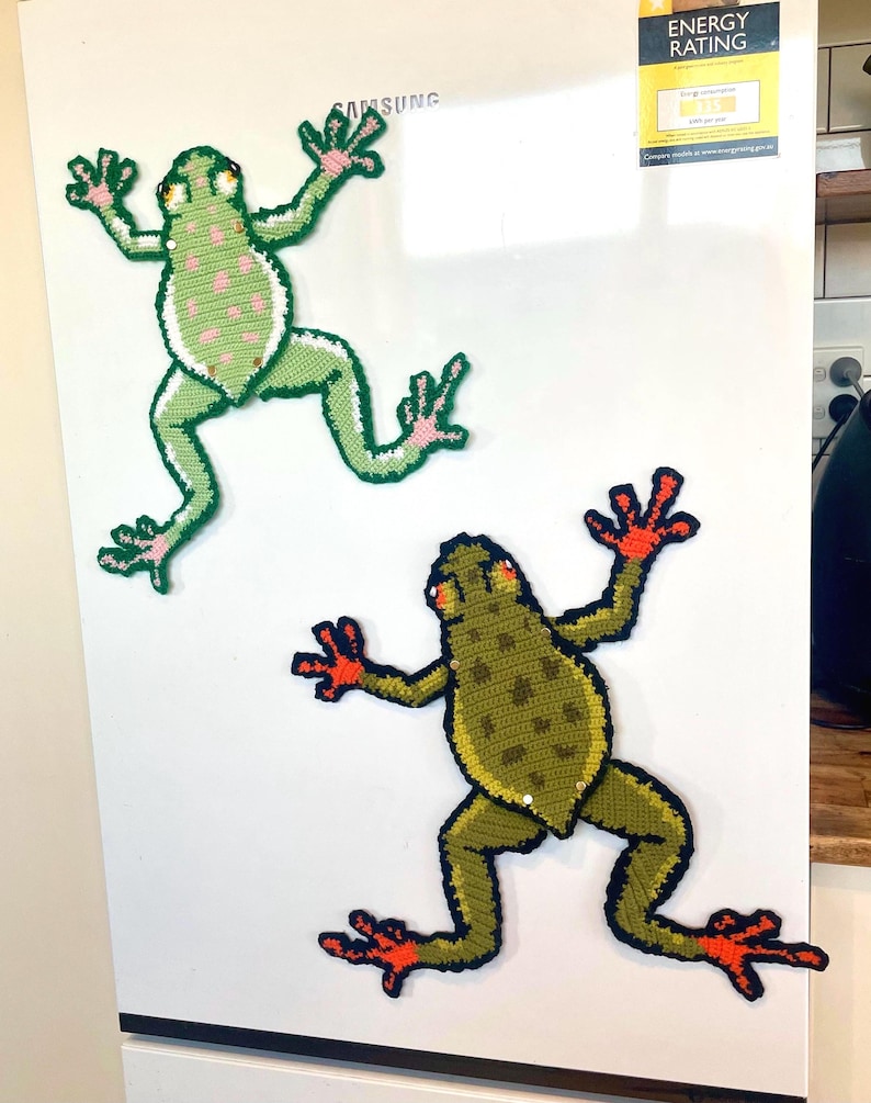 Fridge Frog Crochet Pattern - Etsy