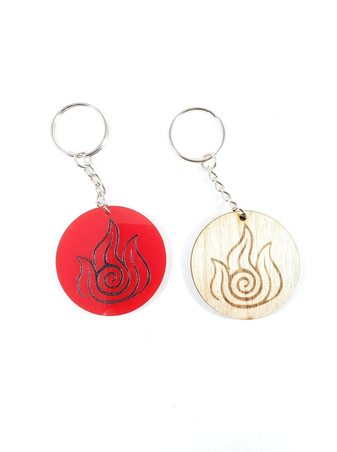 The Four Element Keychains - Etsy