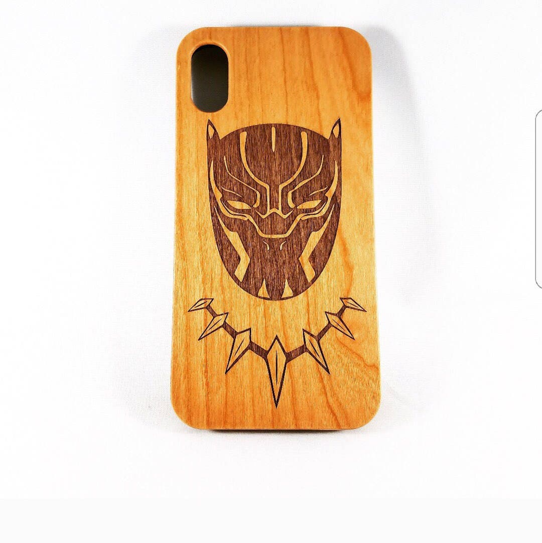 Custom Black Panther iPhone Case - Etsy