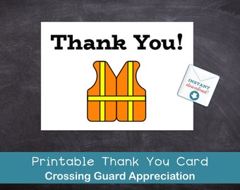 Safety Patrol Thank You - Etsy