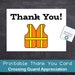 PRINTABLE DOWNLOAD, Crossing Guard Thank You Card, Safety Appreciation ...