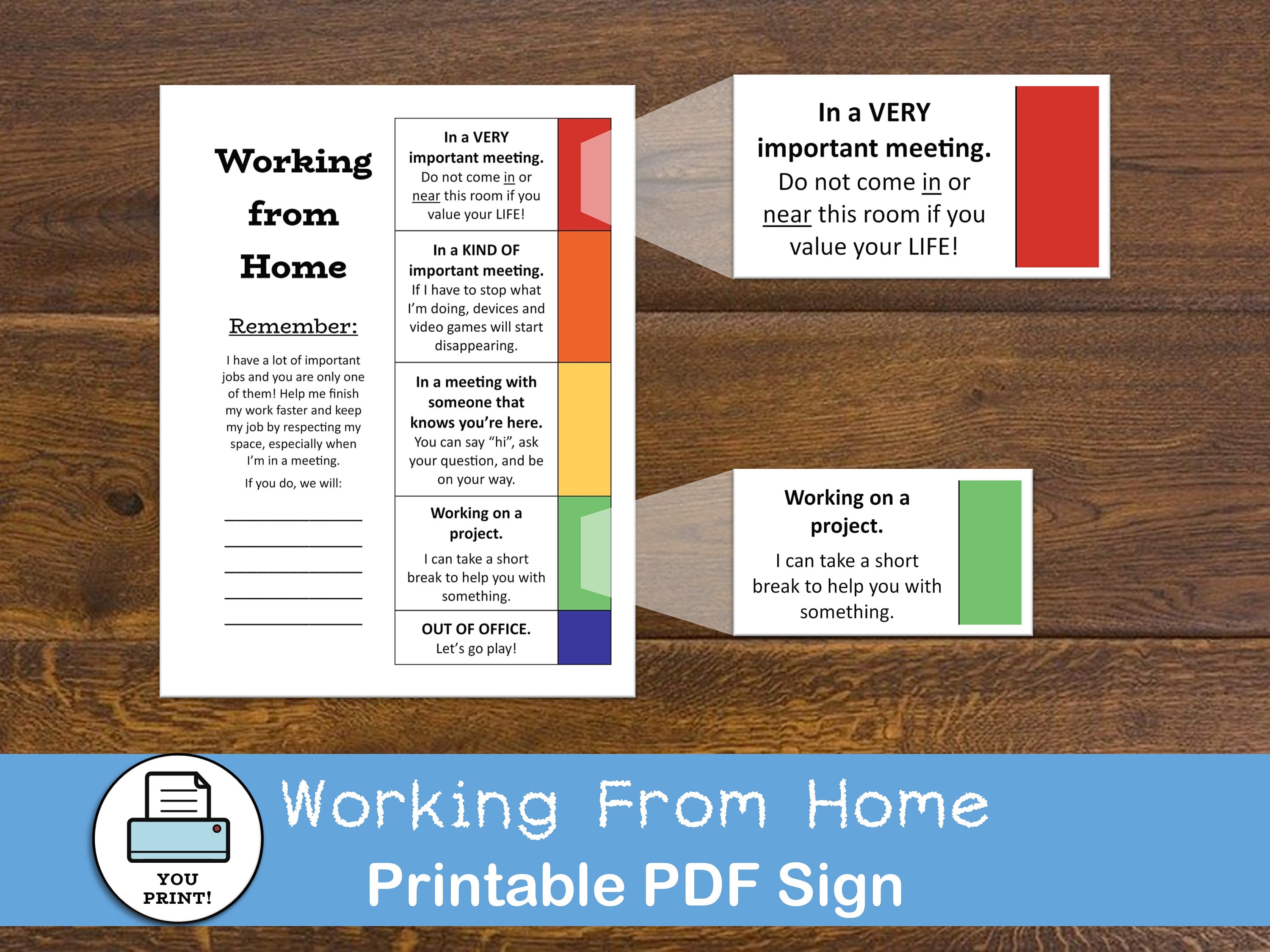 Printable Office Do Not Disturb Sign, Downloadable Sign for Office ...