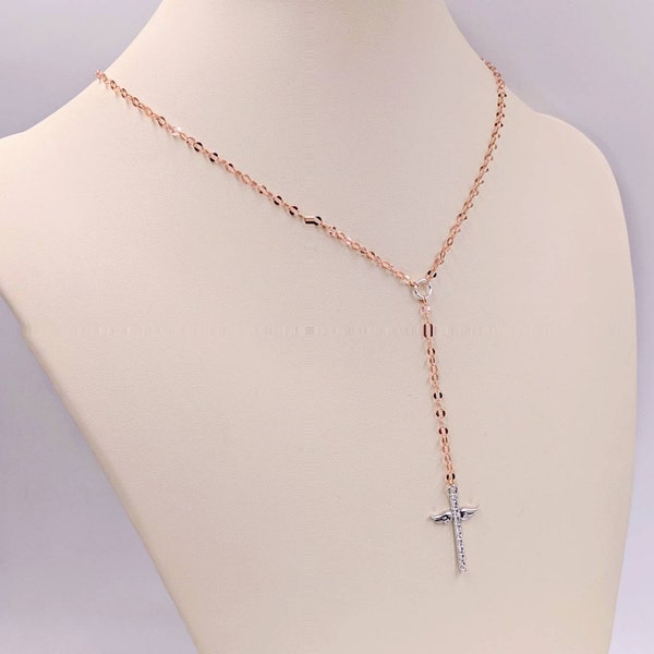 Cross Lariat - Etsy