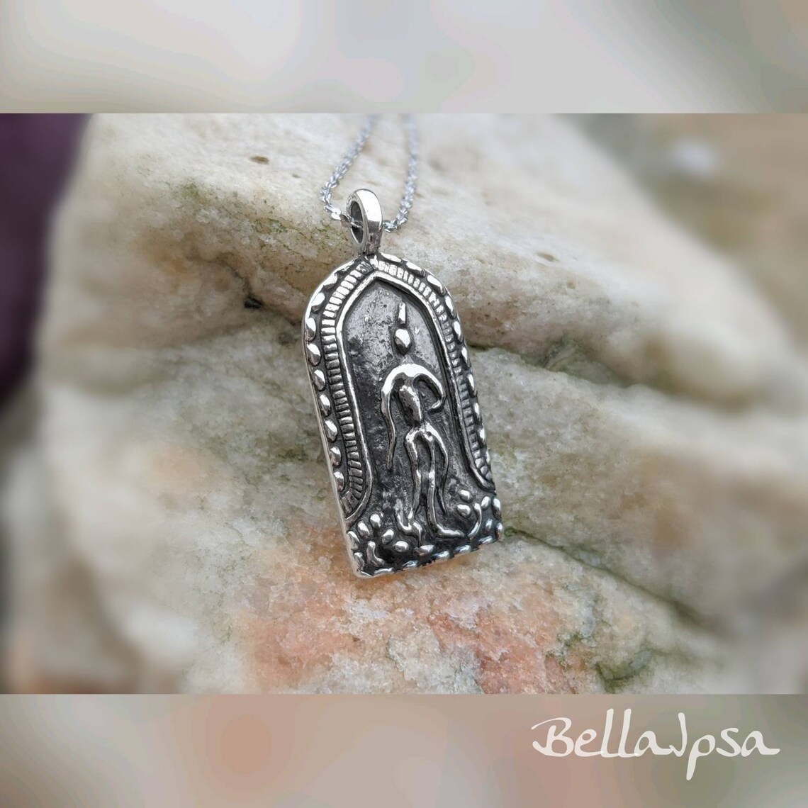 Sterling Silver Buddha; 925 Buddha Necklace; Buddha Coin Necklace ...
