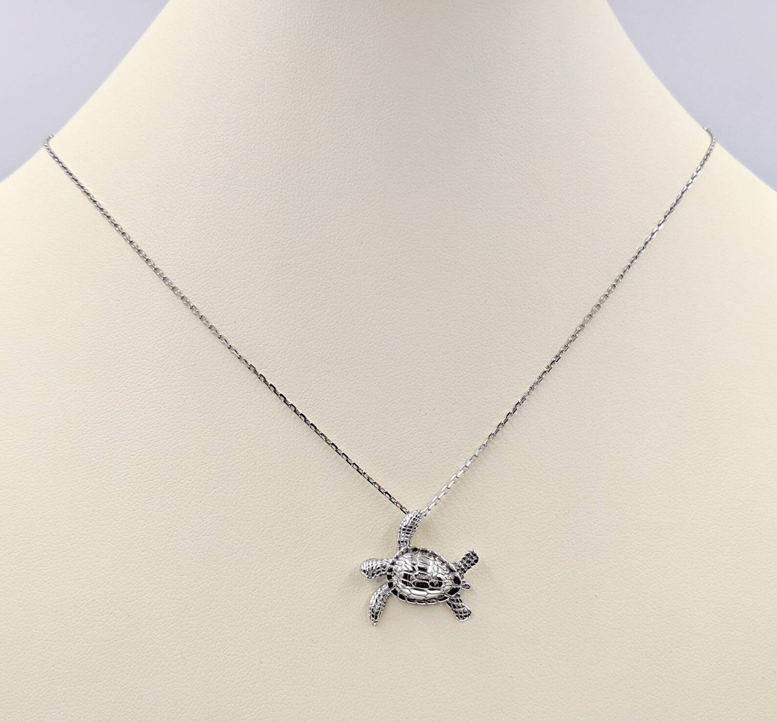 Sea Turtle Necklace Turtle Jewelry925 Sterling Silver Chain - Etsy