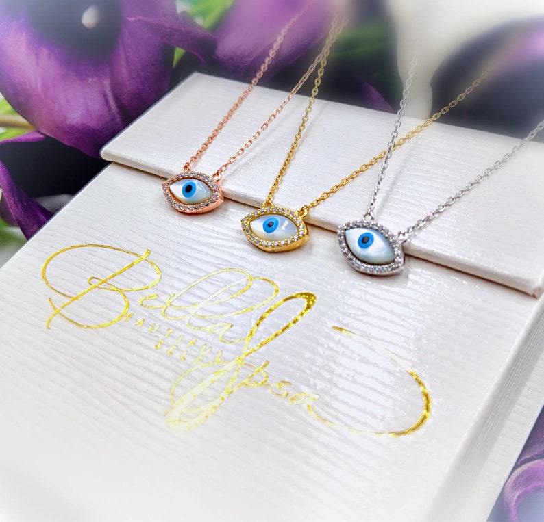 All Seeing Eye Necklace Sterling Silver 925 Eye Pendant Chain - Etsy