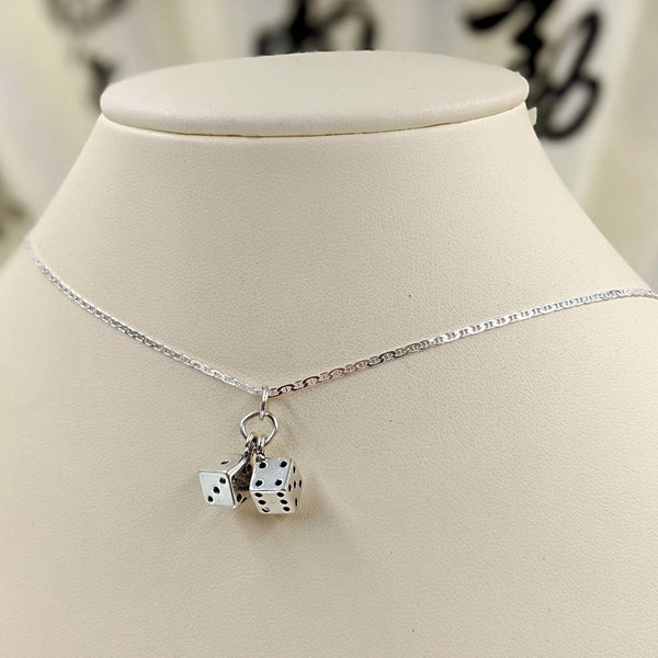 Dice Necklace - Etsy