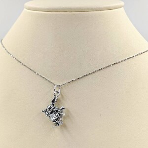 White Rabbit Necklace; 925 Sterling White Rabbit Necklace; Wonderland ...