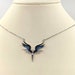 Sterling Silver Phoenix Rising Necklace 925 Phoenix Rising - Etsy