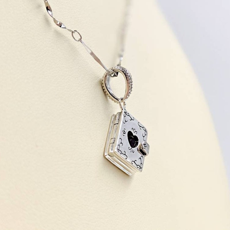 Secret Note Necklace - Etsy