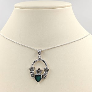 Claddagh Irish Symbol; 925 Sterling Heart Crown and Hands; Irish ...