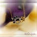 925 Silver & Gold Linked Paw Necklace Dog Paw Pendant W Gold - Etsy