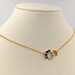 925 Silver & Gold Linked Paw Necklace; Dog Paw Pendant W Gold Chain ...