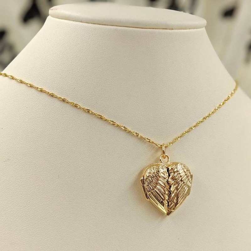 Gold Heart Locket - Etsy