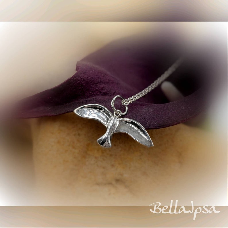 Silver Phoenix Rising Necklace 925 Phoenix Rising Phoenix - Etsy