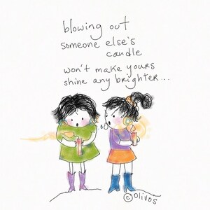 Encouraging Quotes - Be Kind to One Another - Doodle Wall Art - Unique ...